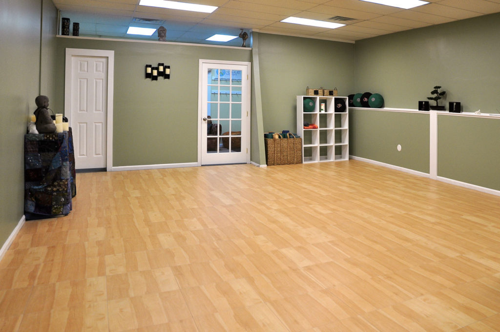 Maple XL Basement Flooring Tiles | Use for Gym Floors, Dance & Home