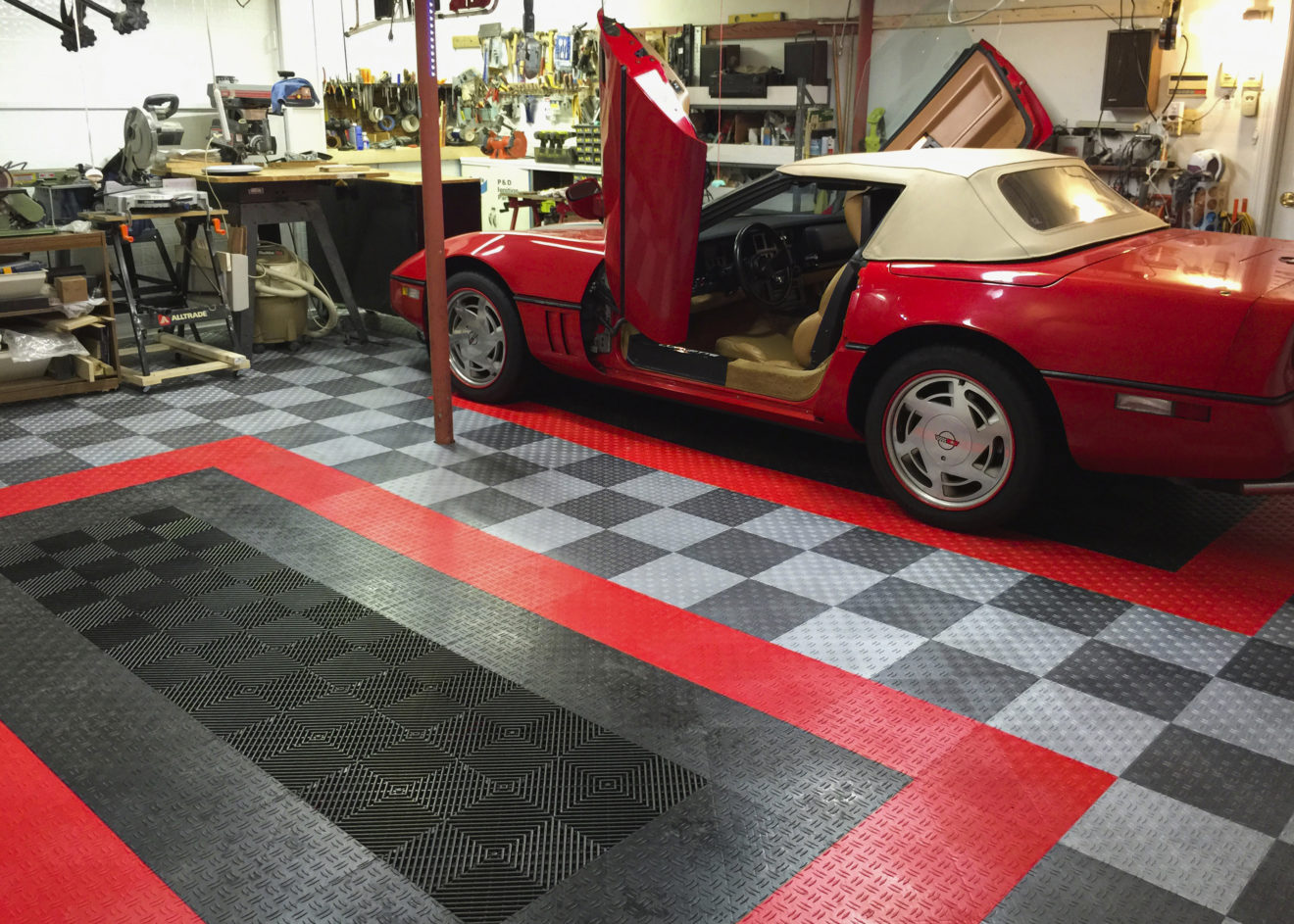 GarageTrac® 48 Pack Garage Flooring – DIY Garage Floor Tiles