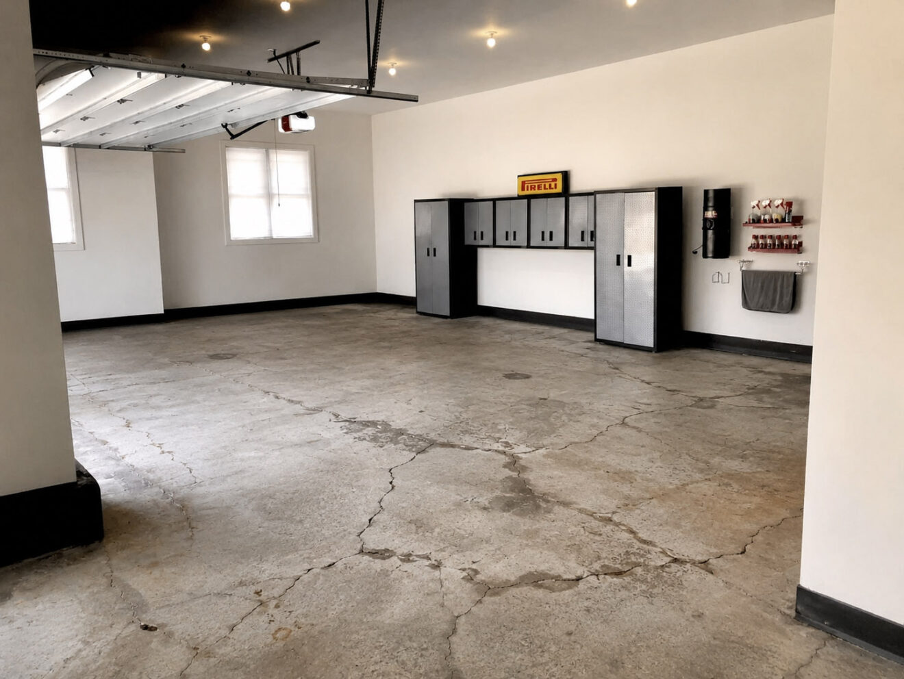 Cracked Garage Floor? Here's What to Know.
